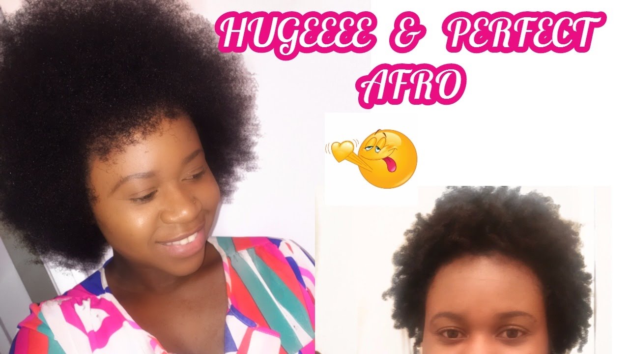 Stretch Out Natural Hair With No Heat l Full Afro Tutorial l 4a/4b/4c ...