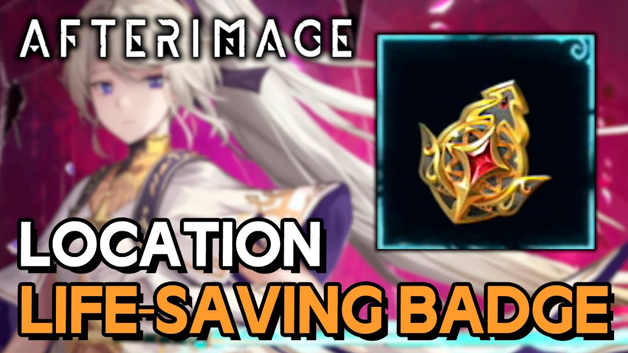 Afterimage - Life-Saving Badge Location (Accessory) - YouTube