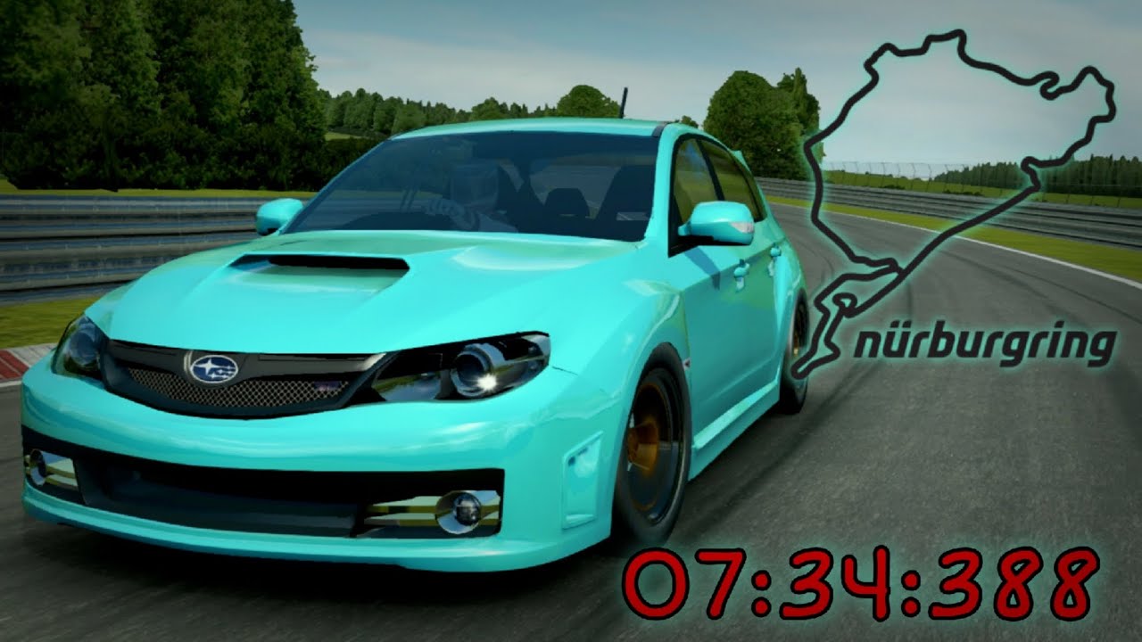 Subaru Impreza WRX STi '09 | Nurbugring Run | Assoluto Racing - YouTube