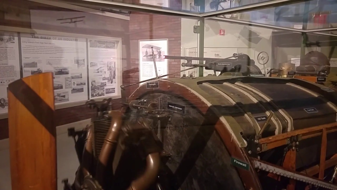 Thomas Morse S4C Scout with machine gun - The Cradle of Aviation - YouTube