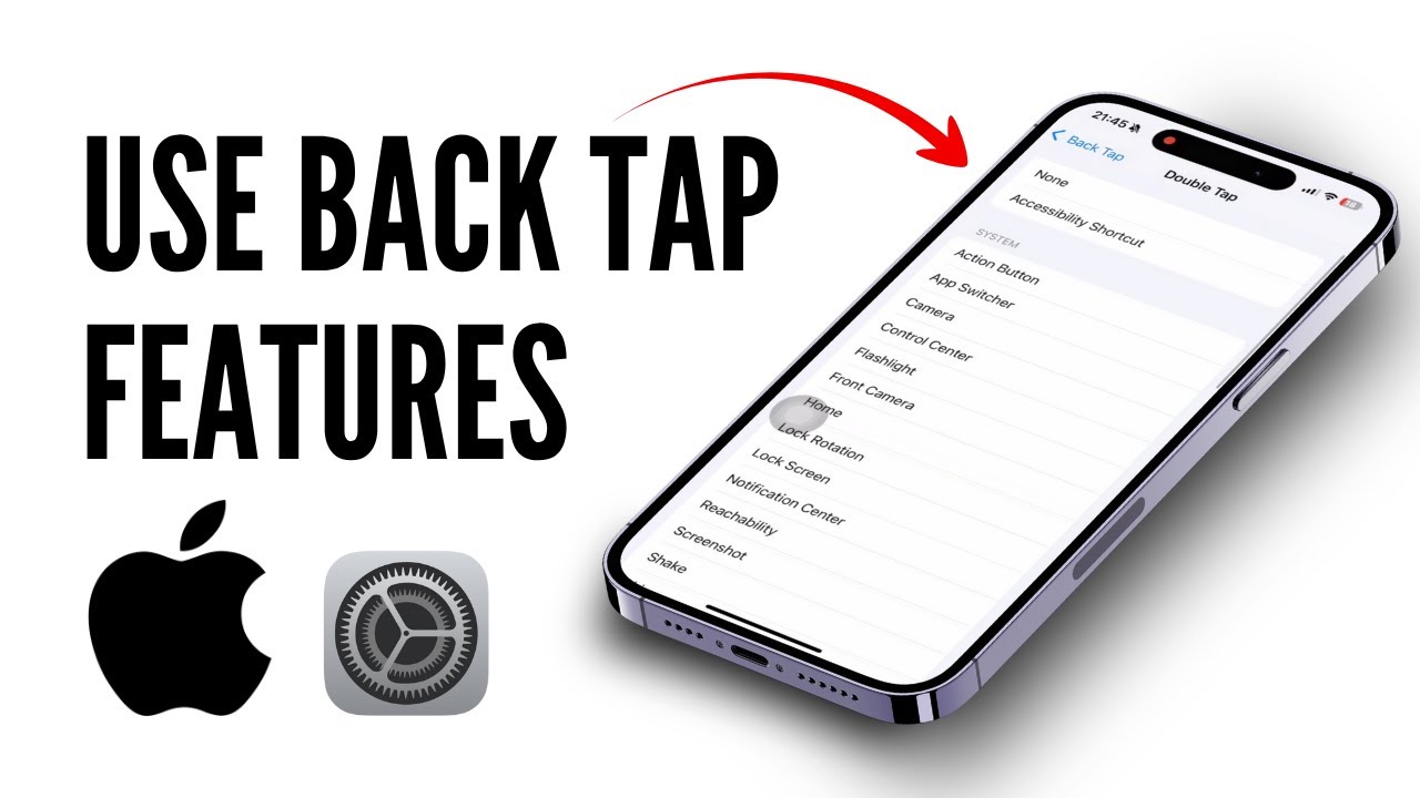 How to Use iPhone Back Tap Feature - YouTube