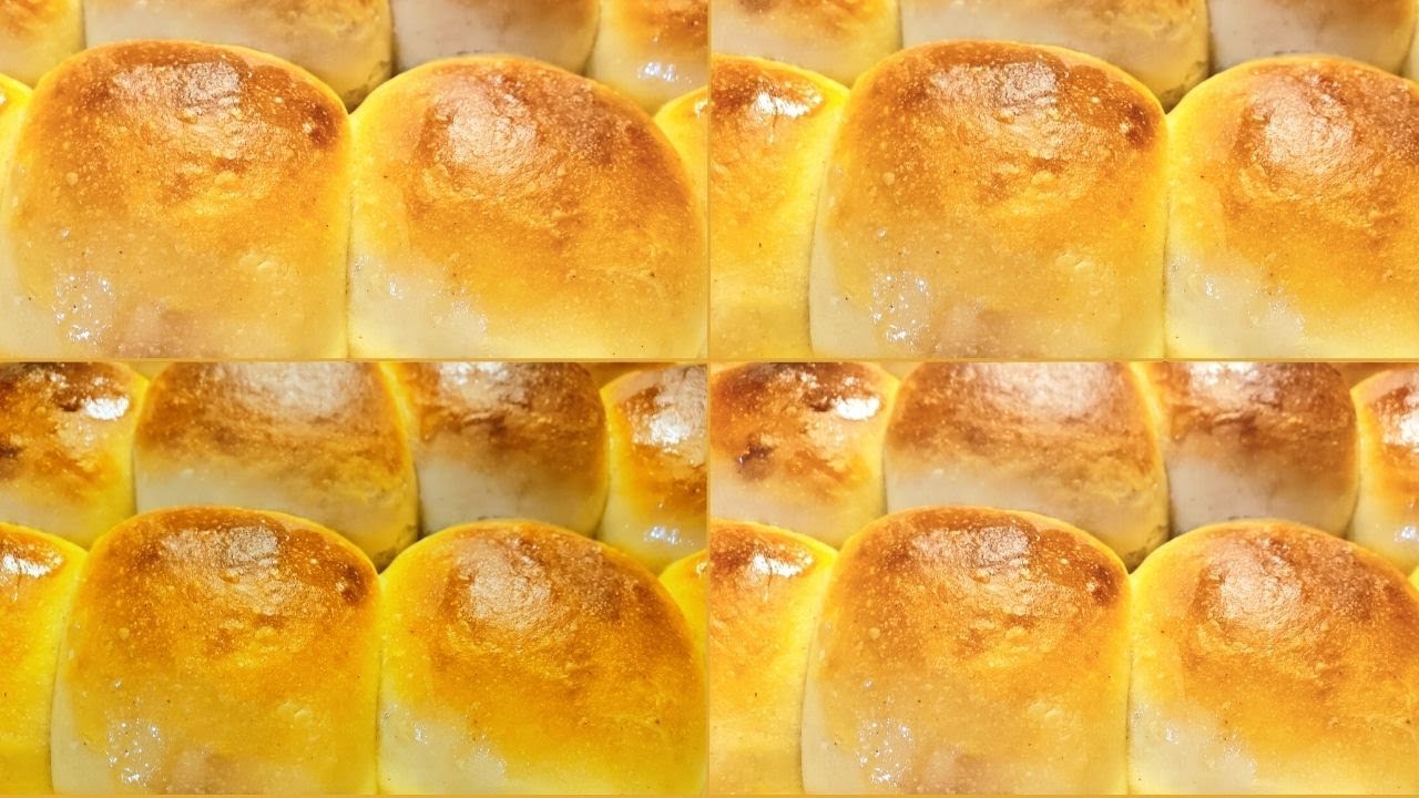 Soft Butter Buns Bread Recipe | Fluffy Bread Roll | Make Soft Bread At ...