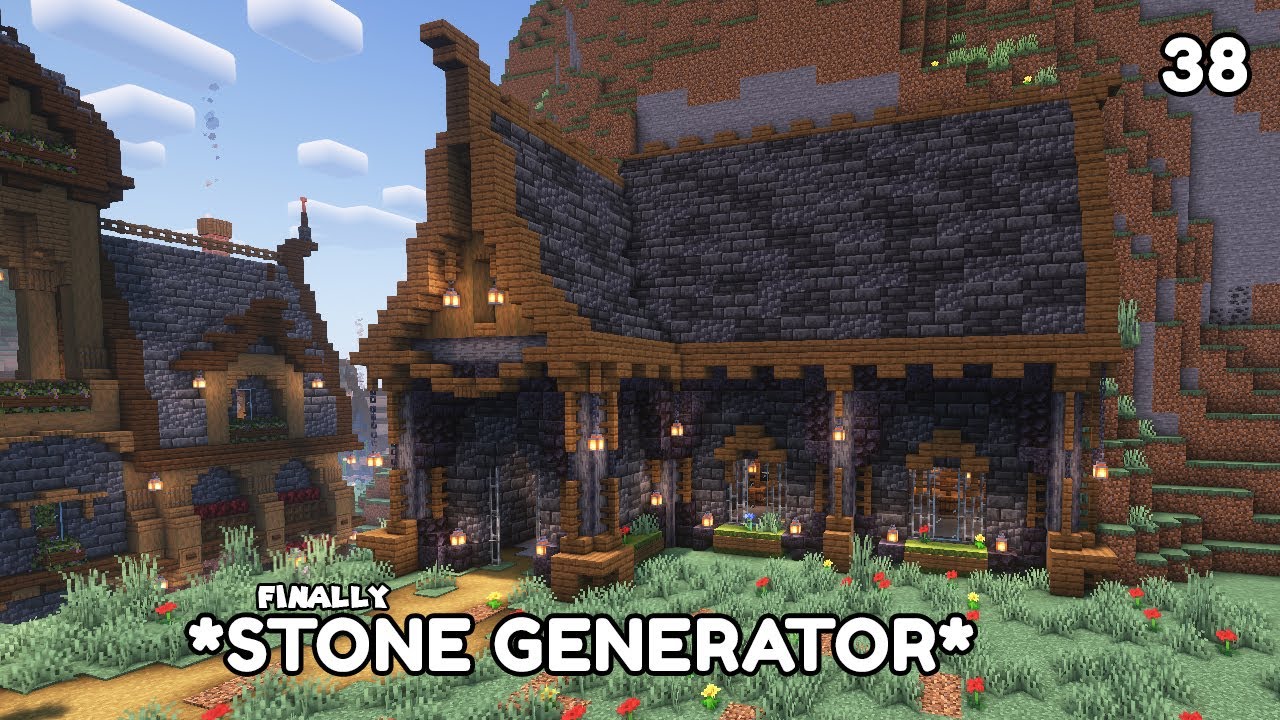 MENCARI KUDA TAMBAHAN & FINISHING BANGUNAN STONE GENERATOR!!! MINECRAFT ...