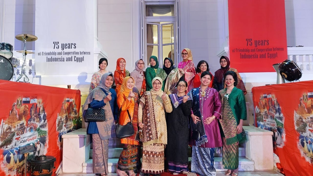 Resepsi Diplomatik di KBRI Kairo Mesir - YouTube