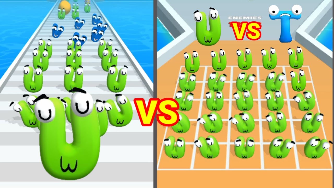 Alphabet lore run ABC letter go game videos Gameplay New Update level ...