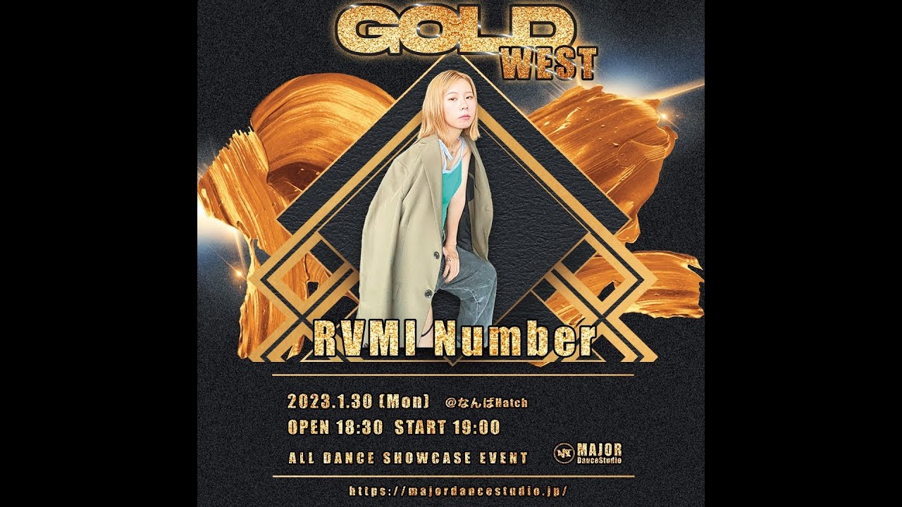RVMI Number | 2023.1.30 | GOLD west | @majordancetsudio - YouTube