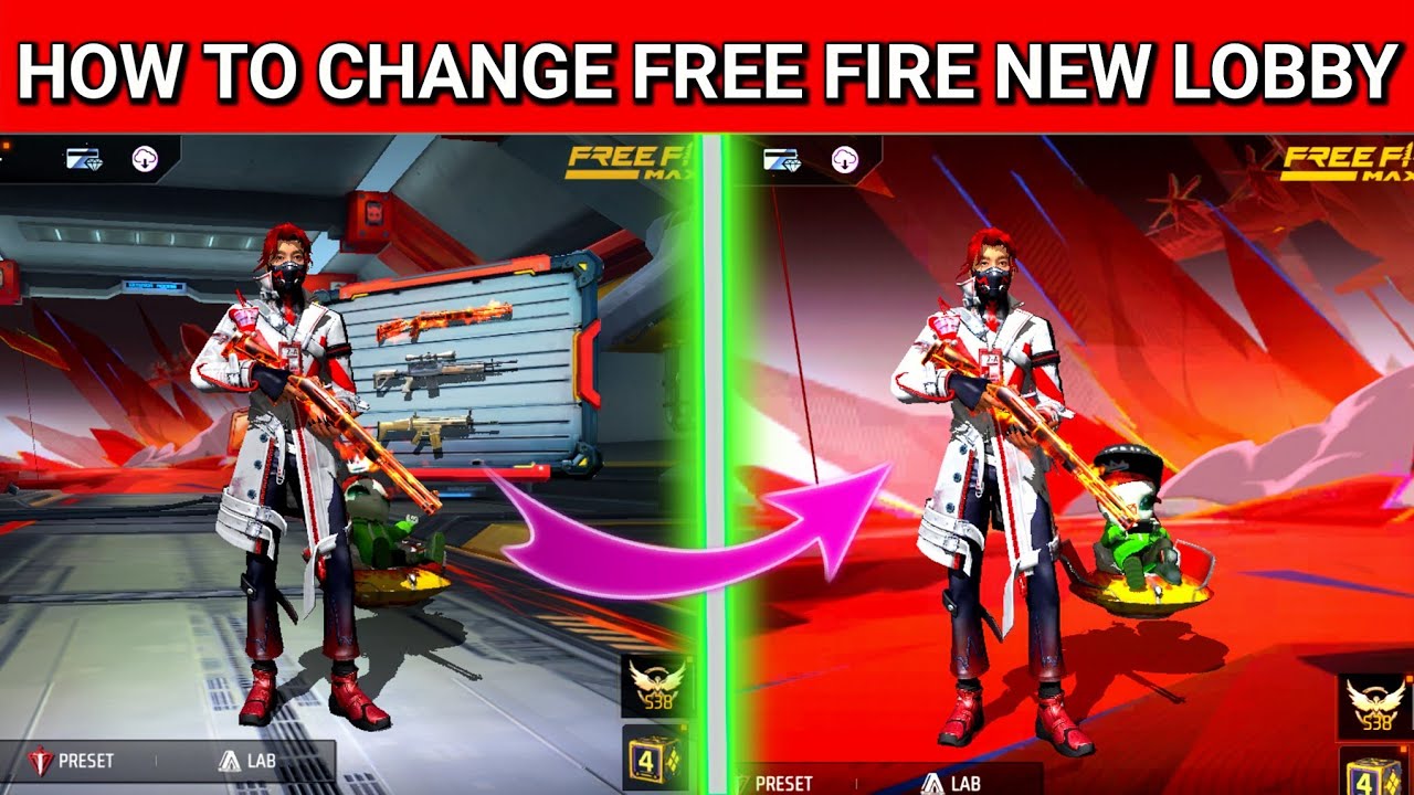 Free Fire Me Lobby Change Kaise Kare || Free Fire Lobby Change || Free ...