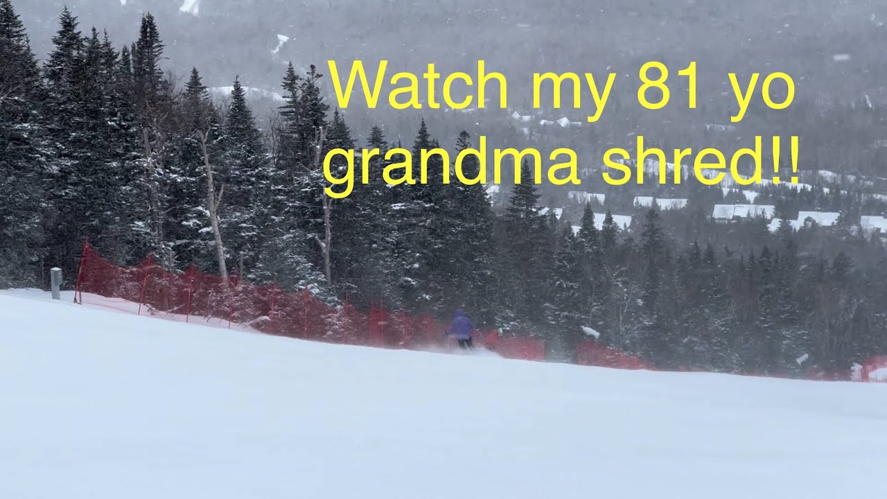Viral Grandma Alert: My 81-Year-Old grandmother’s Skiing Adventure at ...