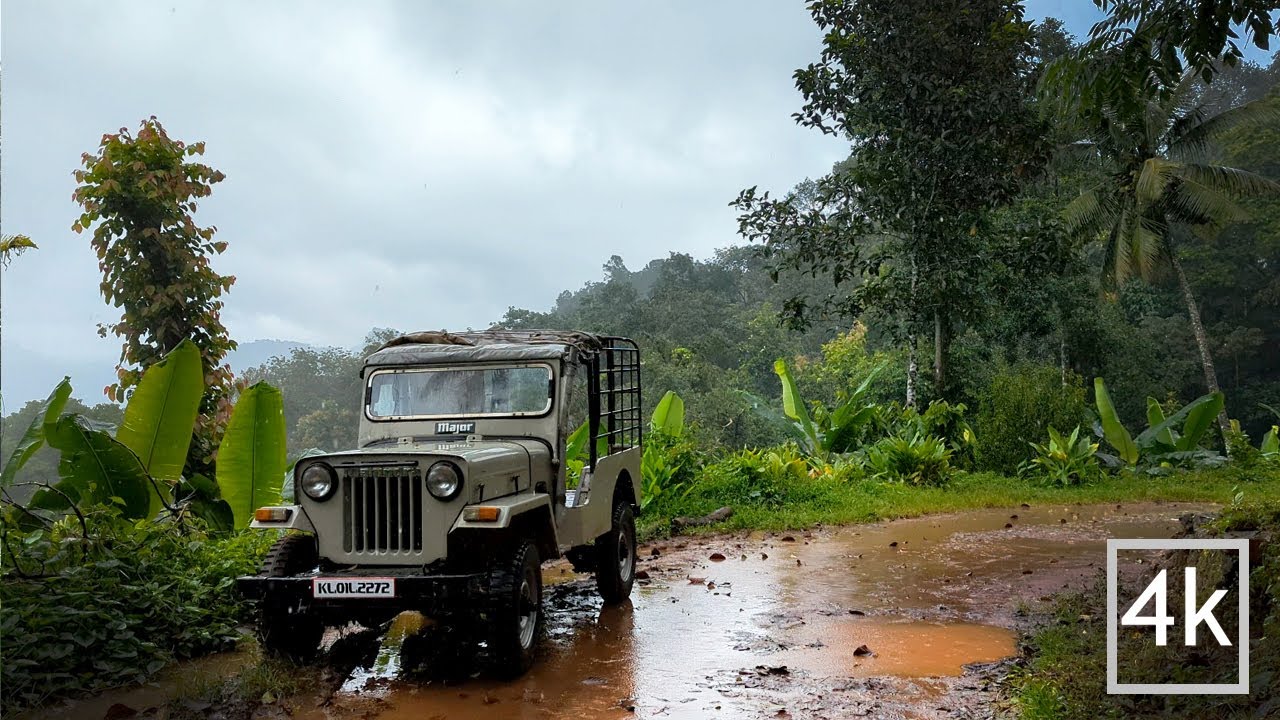 Rainy Day walk in beautiful kerala village | Relaxing 4k walk | - YouTube