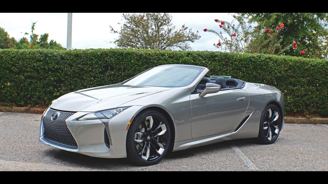 2024 LEXUS LC 500 CONVERTIBLE TOURING PACKAGE ATOMIC BLACK L10740 ...