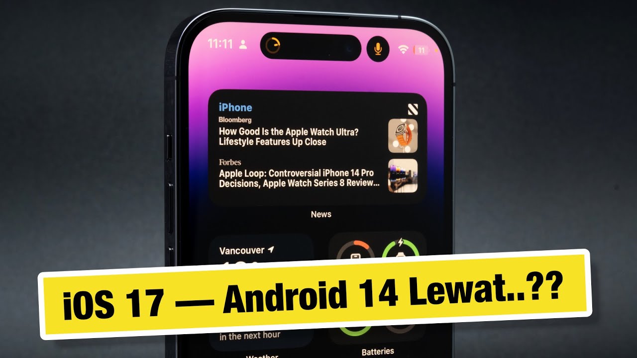 ⚡️ Resmi Nih! 11 Fitur Baru iOS 17 di iPhone - YouTube