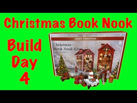 Christmas Book Nook Kit: Day 4 - YouTube