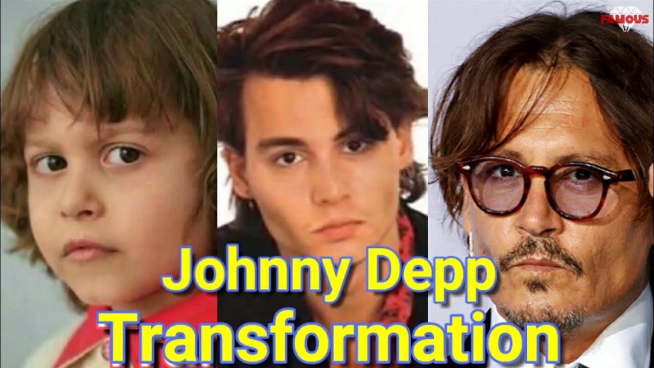 Johnny Depp |Transformation From 5 to 58 Years Old⭐2021 - YouTube