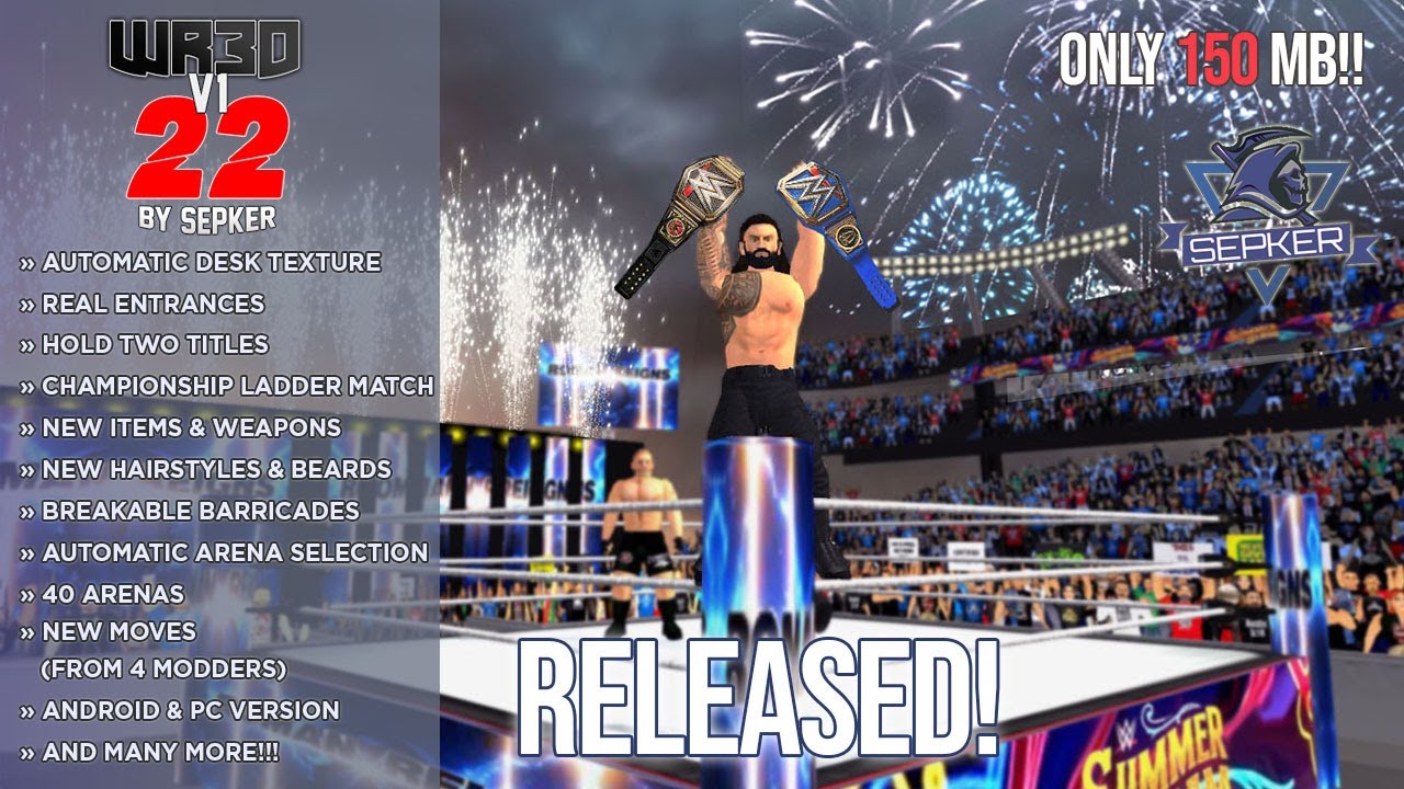 [150 MB] | WR3D 22 BY SEPKER V2 RELEASED! | FOR ALL DEVICES | ANDROID ...