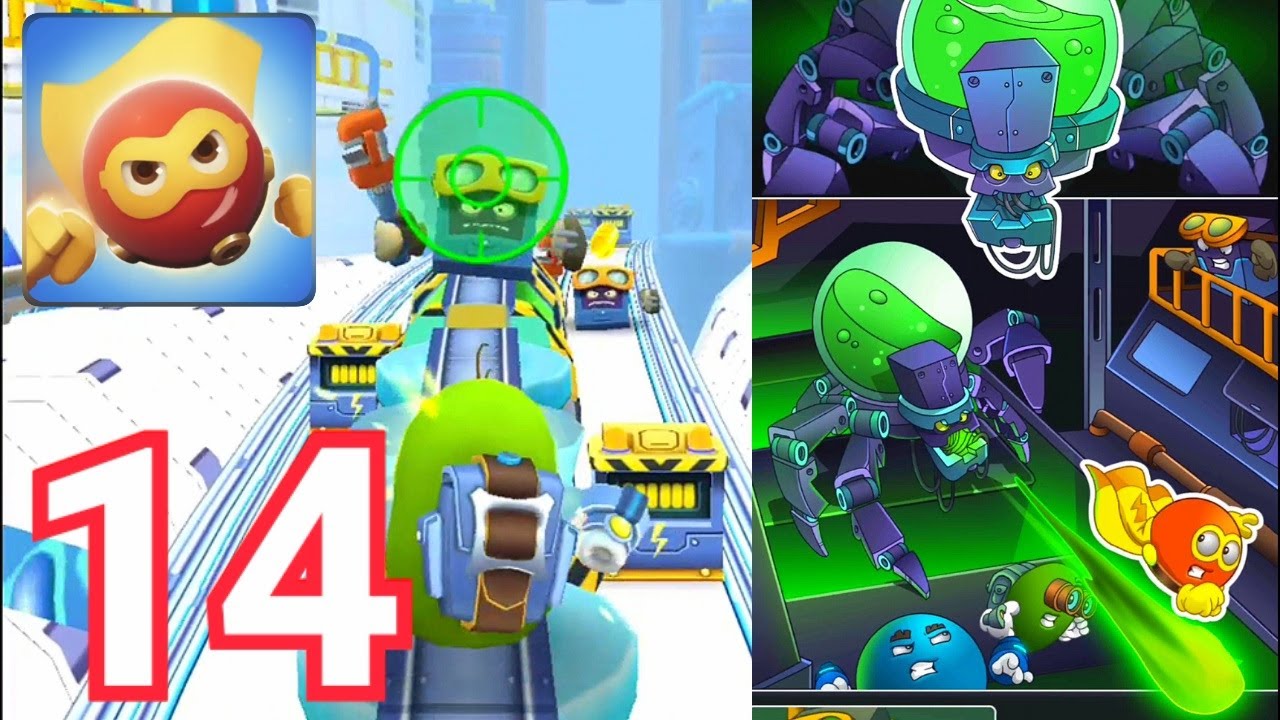 Red Ball Super Run-(Gameplay 14)-Completando Álbum 16 - YouTube