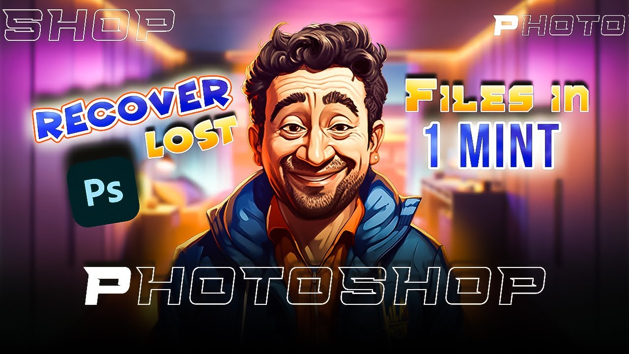 How to Restore Deleted Photoshop Files Fast! #photoshop #graphicsdesgin ...