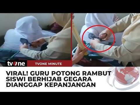 Guru SMA Potong Rambut Siswi Berhijab, Susi Pudjiastuti: Jahat Sekali | tvOne Minute