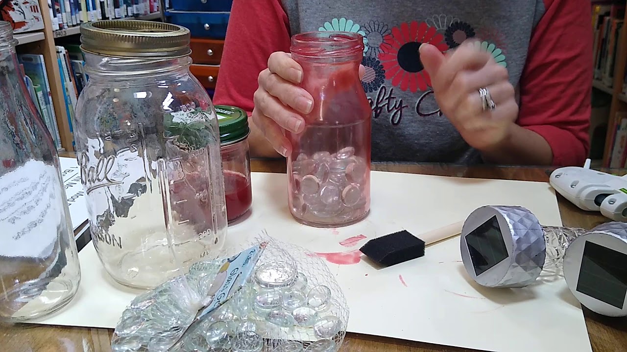 DIY Solar Light Craft - YouTube