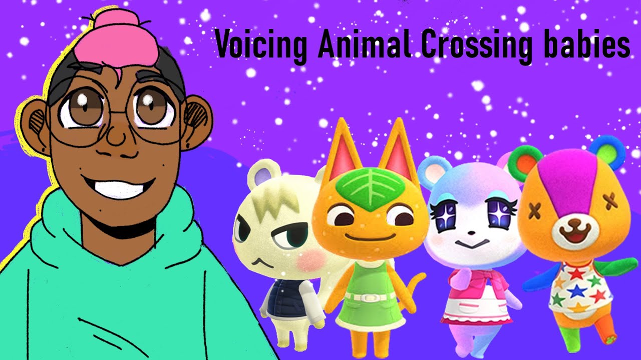 Voicing Animal Crossing Characters - YouTube
