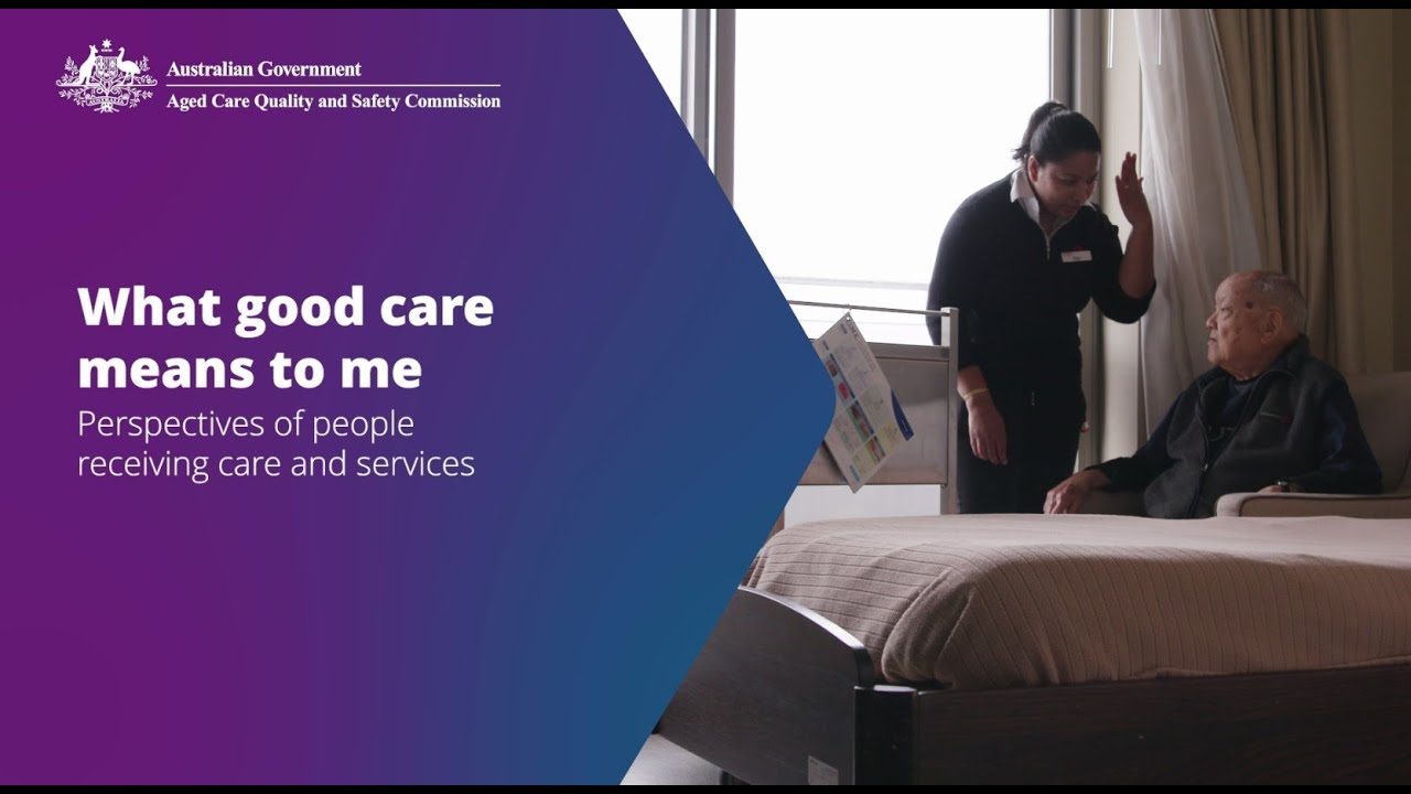 What good care means to me - YouTube