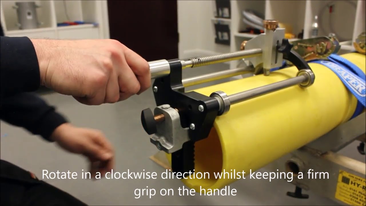 Racleur rotatif de pelage du PEHD Ø 40-90mm [Outillage et consommables ...