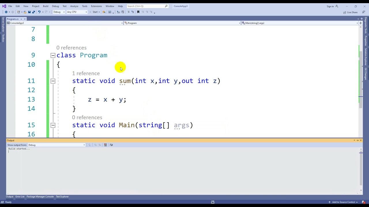 Understanding the ref and out Keywords in C#.NET | DotNet Academy - YouTube