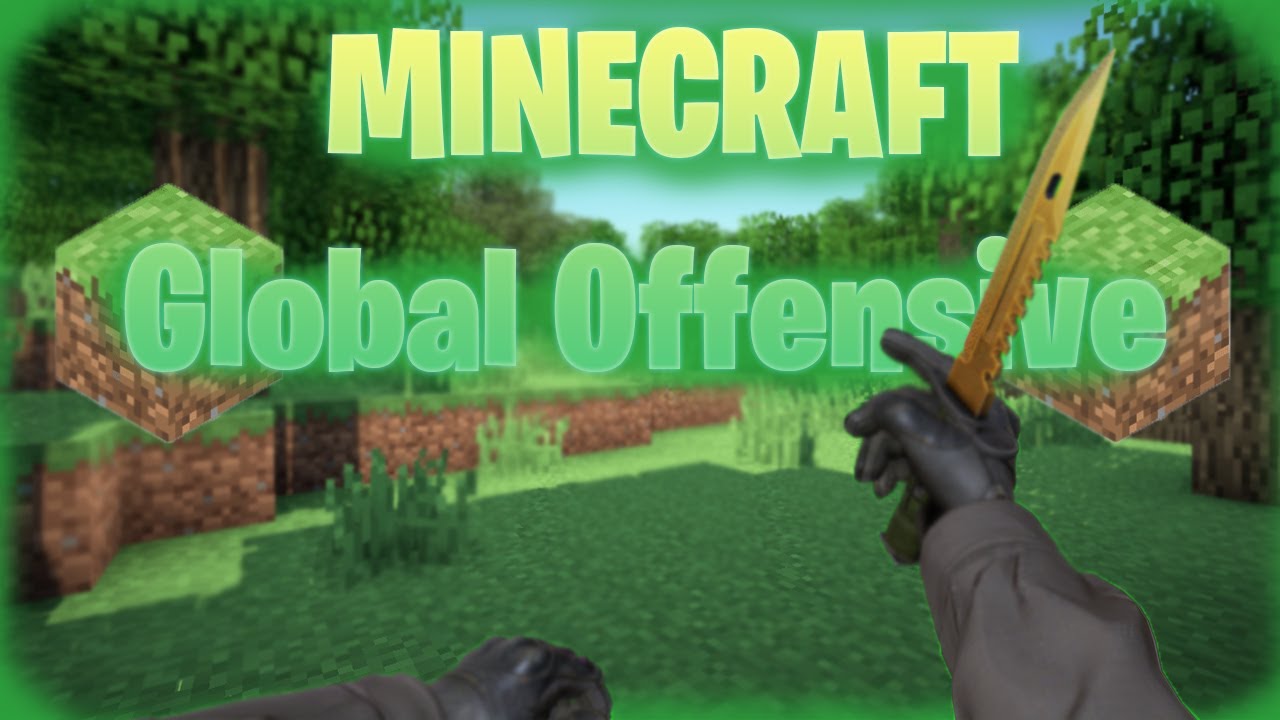 Minecraft Global Offensive (highlights) - YouTube