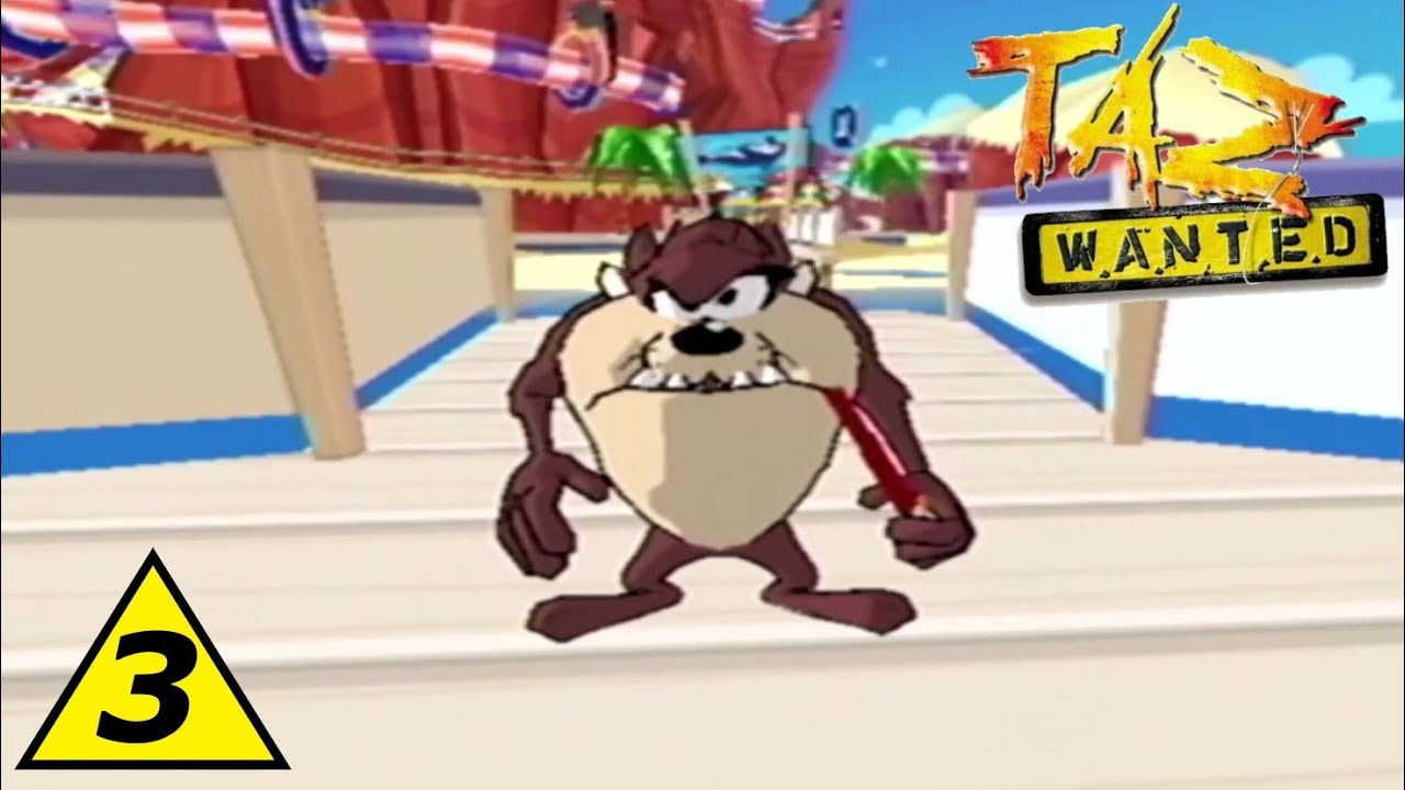 Wacky Waterparks. | Taz: Wanted (GameCube). Part 3 - YouTube