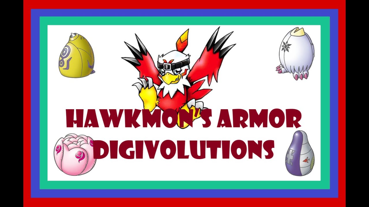 Digi Armor Eggs 2 - Hawkmon - YouTube