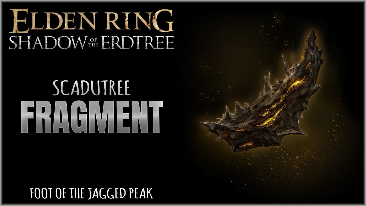 Elden Ring | Scadutree Fragment Location at Jagged Peak - YouTube