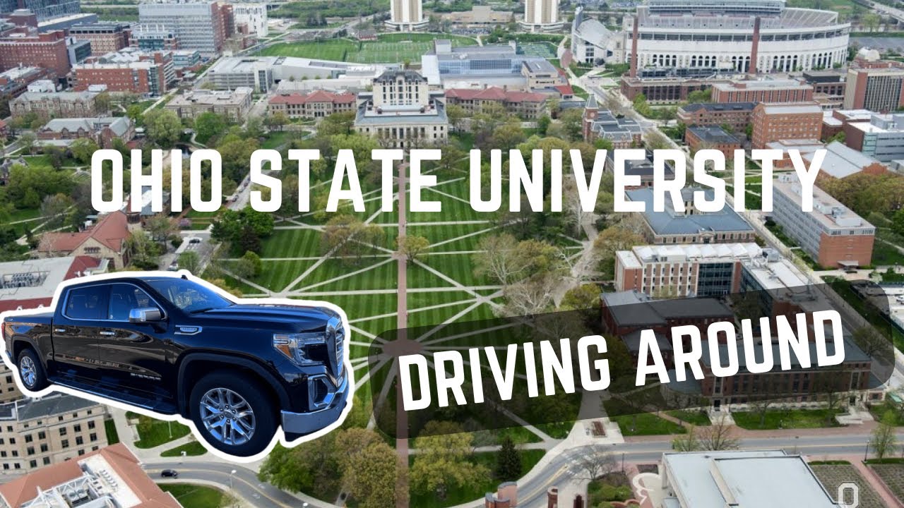 OHIO STATE UNIVERSITY (COLUMBUS) [4K] Driving Around the Campus Tour ...
