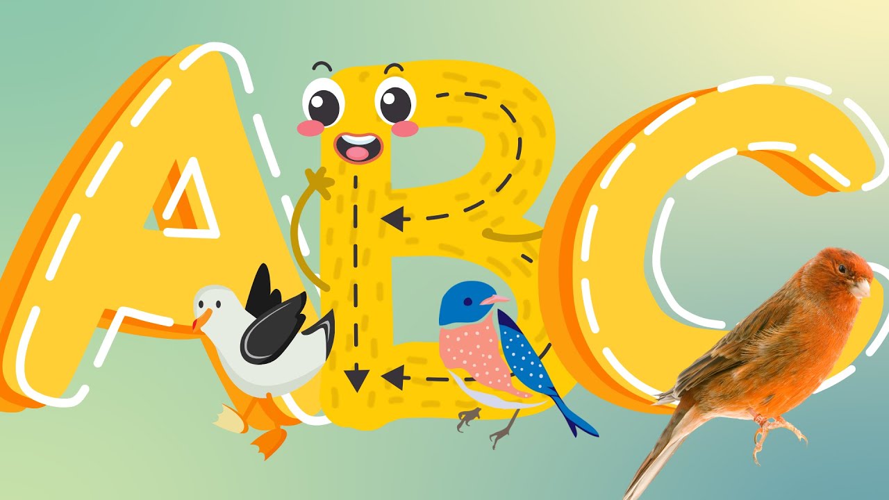 Bird ABC Song| Learn Alphabet with Birds for Kids - YouTube