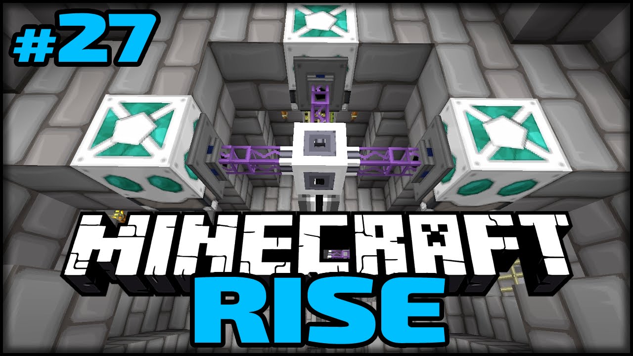 DEEP STORAGE Tower | Minecraft Rise #27 - YouTube