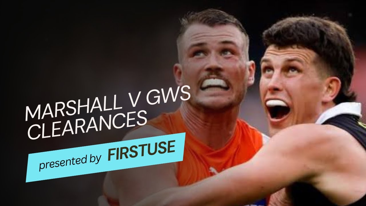 AFL Ruck Clearances - Rowan Marshall - YouTube