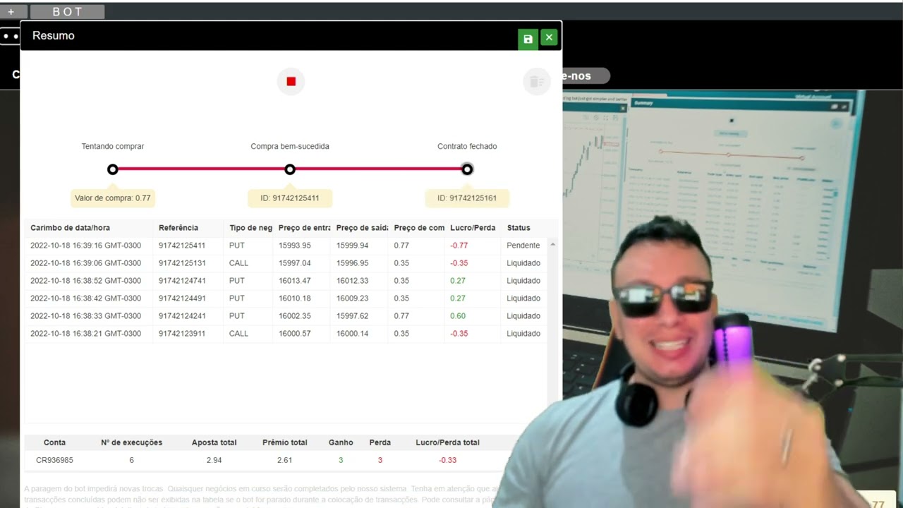 BOT DERIV 2023 | Banca de 35$ com BOT MATRONA V2 BINARY - YouTube