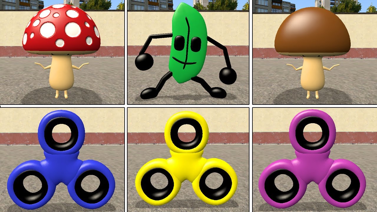 NEW 3D MEMES NEXTBOT PACK & ALL COLOR SPIDGET FINNER In Garry's Mod ...