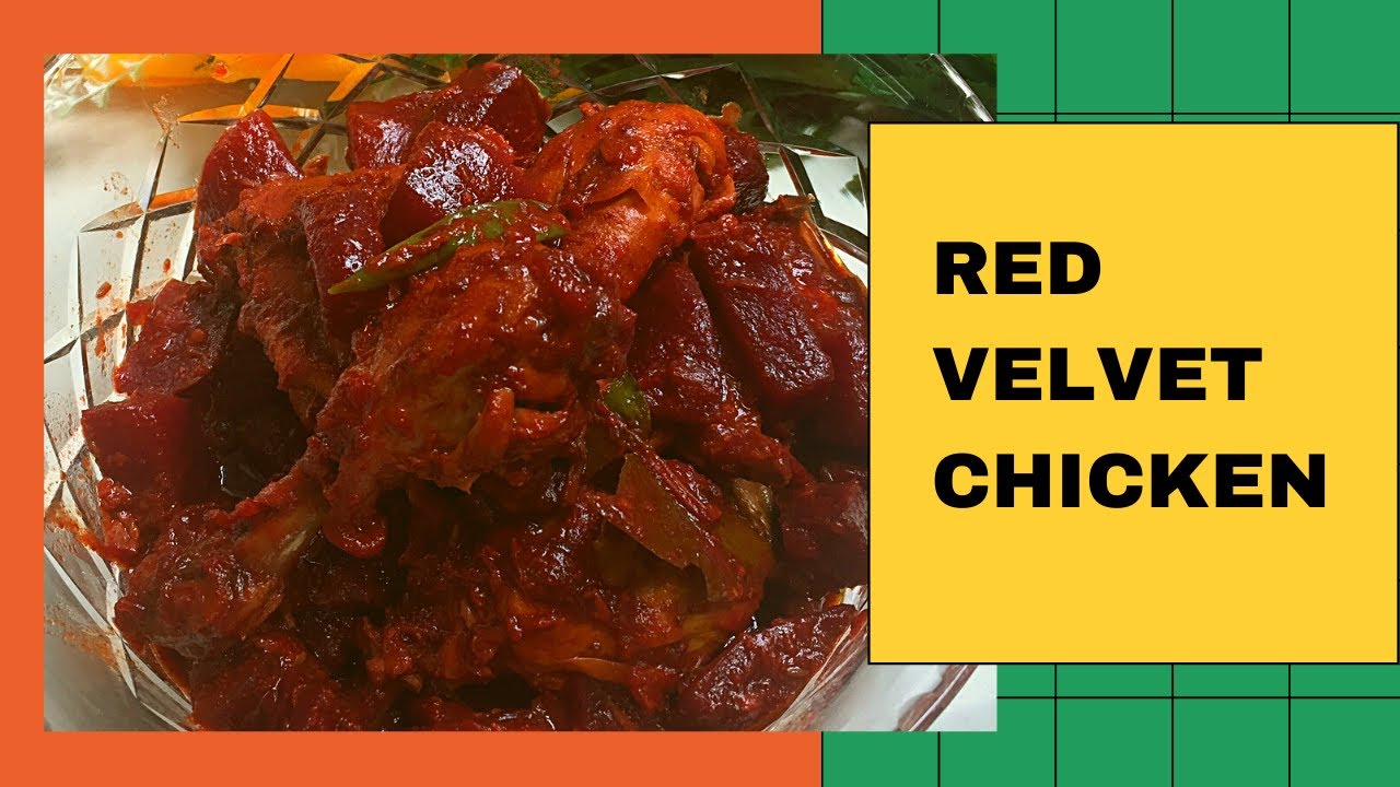 red velvet chicken curry recipe||red velvet chicken curry by Mahbuba ...