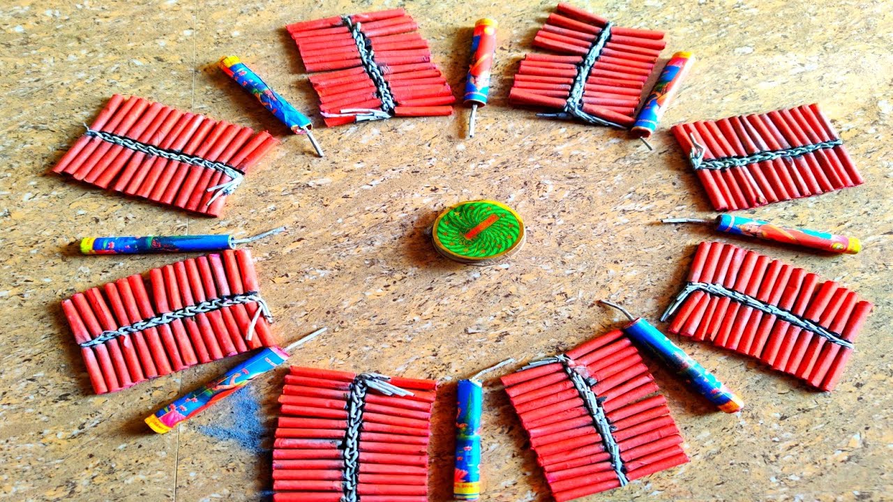 Murga Chap ka Circle Mai Luxmi bam Crackers | New Fireworks Testing 22 ...