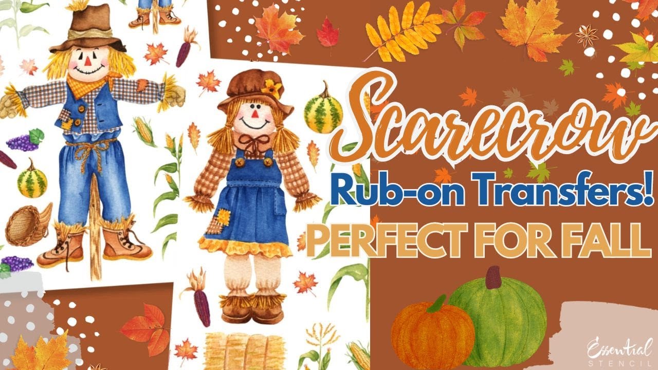 Don't Sleep On These Fall 2023 Rub-On Transfers! Cut Down On Time Not ...