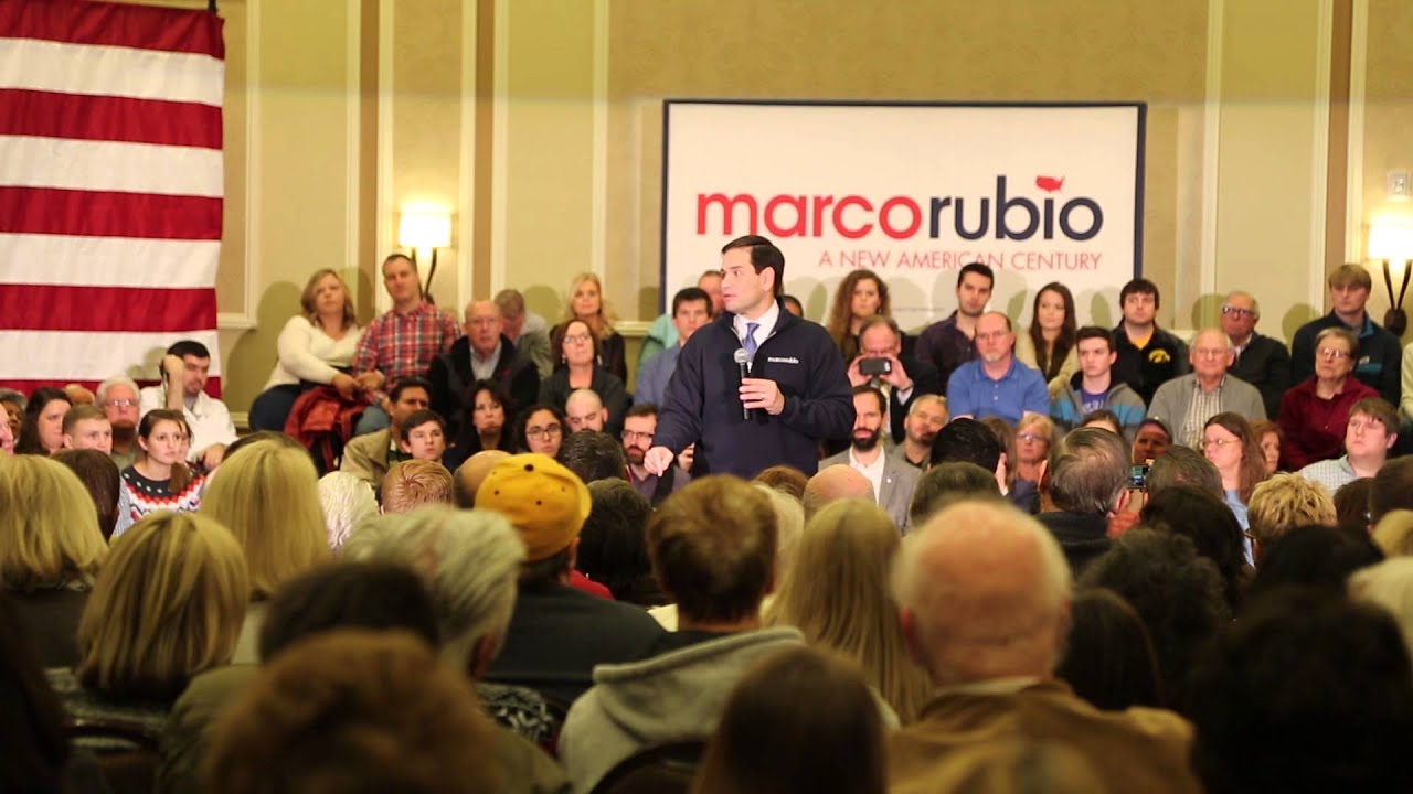 Rubio in Iowa: 'It Just Feels Like the Country is Slipping Away' - YouTube