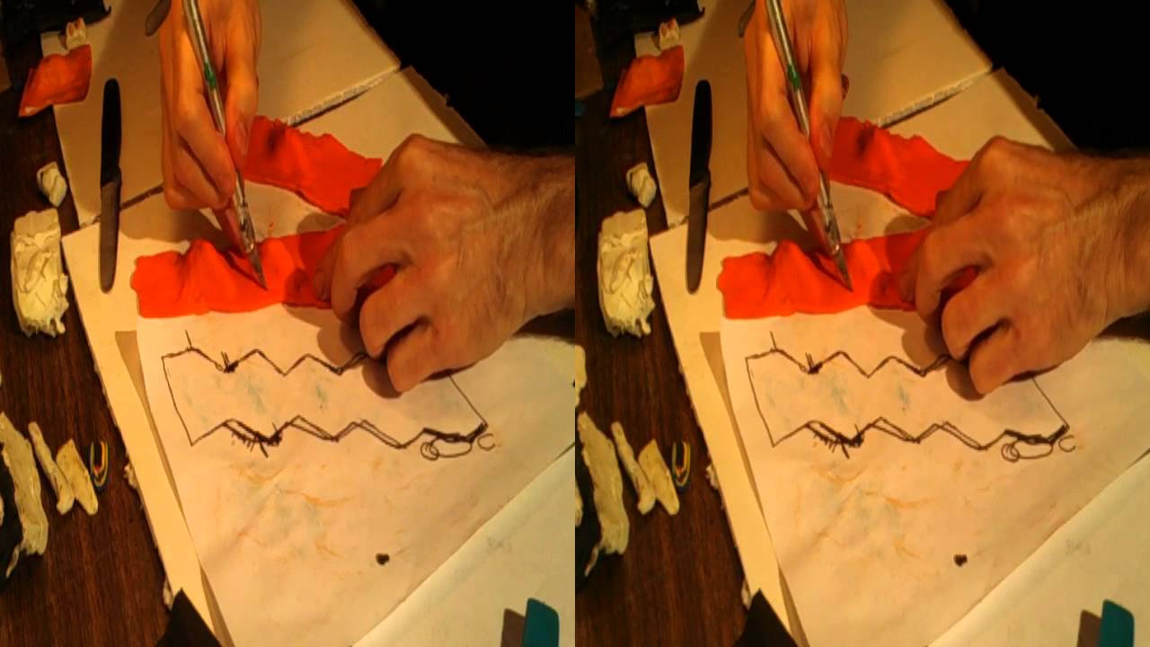 104 S3D Inchworm Animation - Strata Cut Demo - YouTube