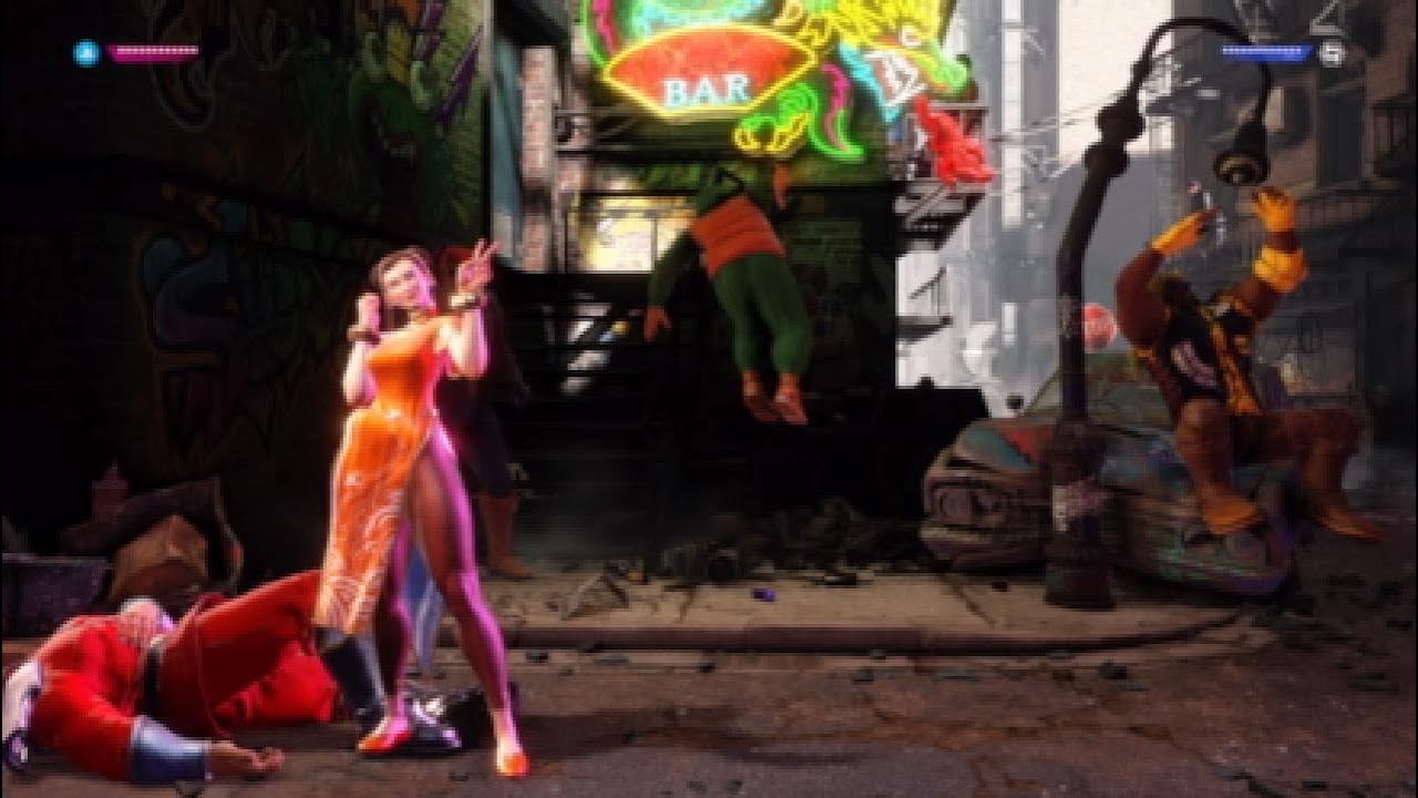 Daily training w/ dictator, Juri, Jamie & Ryu - YouTube