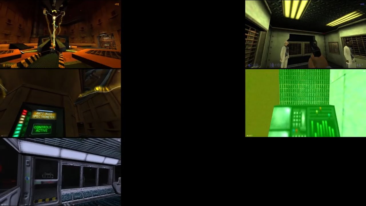 Half-Life Synchronized Part 1 (Before Resonance Cascade) - YouTube