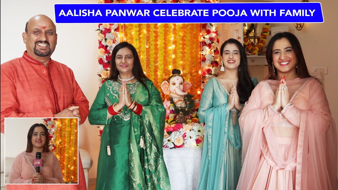 Ganesh Chaturthi 2024: Aalisha Panwar Performs Puja with Family, What ...