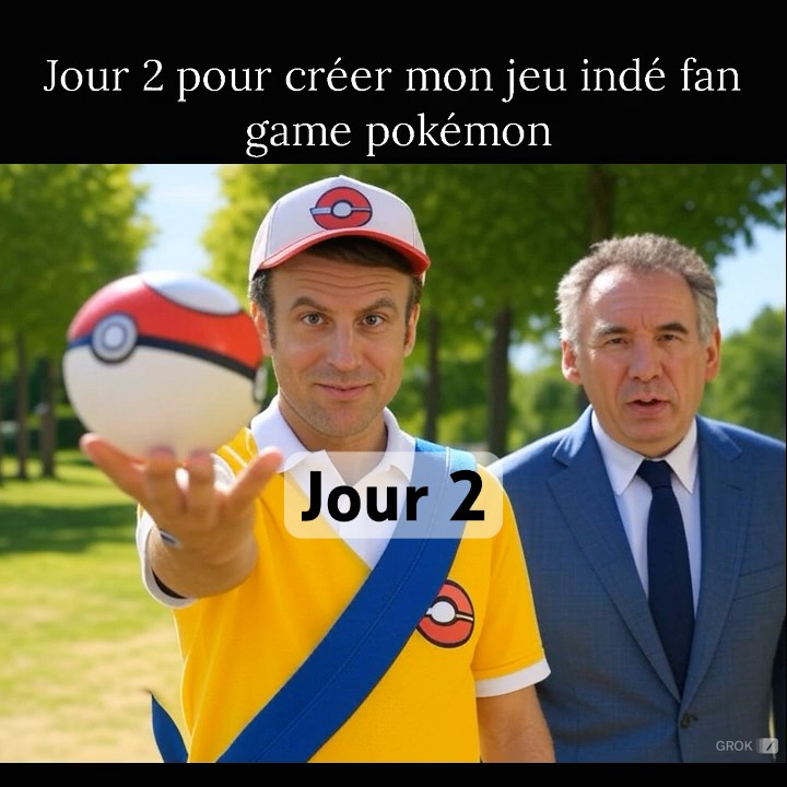 Jour 2 pour créer mon jeu indé fan game pokémon ! - YouTube