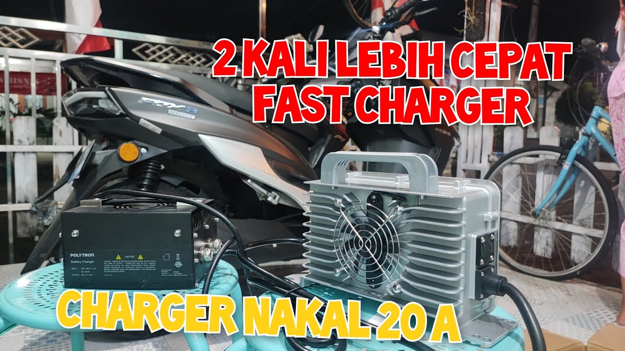 POLYTRON FOX R - FAST CHARGER 20 A, Obat Jenuh charger lama... - YouTube