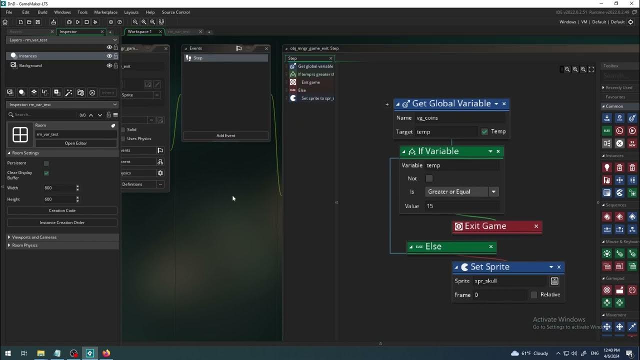 Switch Gamemaker Gml Visual Youtube