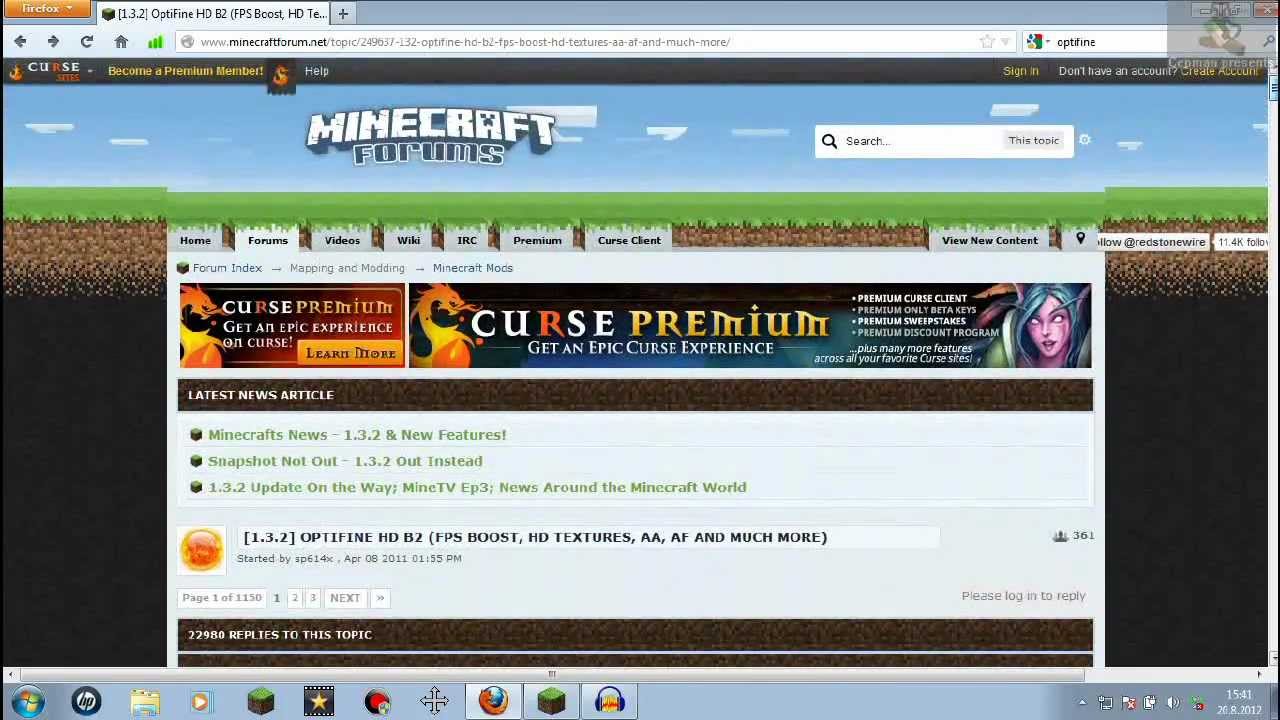 [Cepmanův Minecraft Speciál] Jak v Minecraftu zvýšit FPS (v2) - YouTube