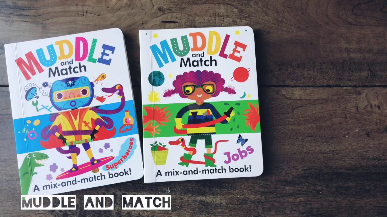 Usborne Books Muddle & Match - YouTube