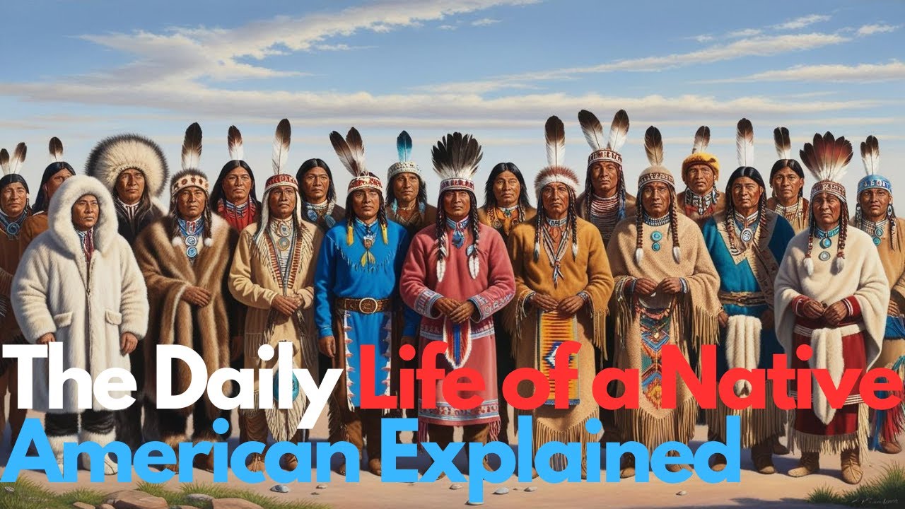 The Daily Life of a Native American Explained - YouTube
